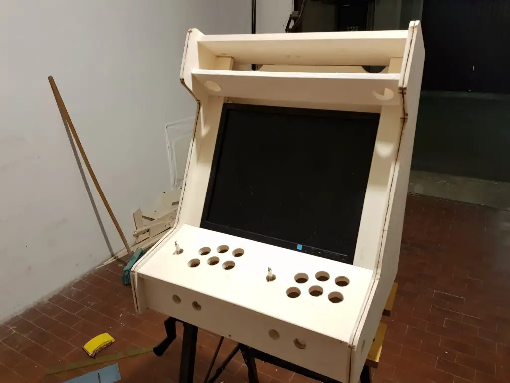 Arcade Bartop With Raspberry Pi And Retropie Diy Tutorial 3 Of 6 Wood Cut