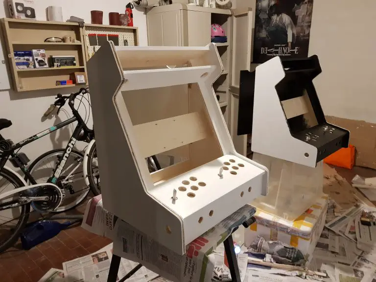 Arcade Bartop with Raspberry Pi & RetroPie DIY tutorial - 4 of 6: Painting