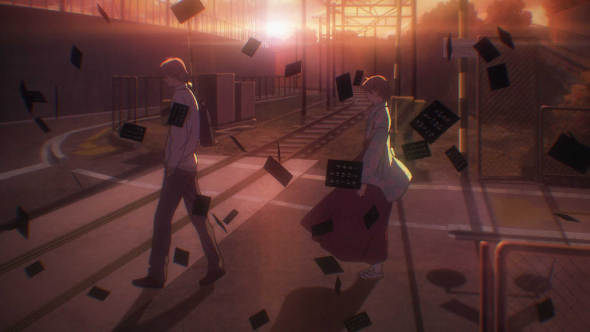 Chihayafuru 3x23 Taichi confesses his love to Chihaya. Taichi Chihaya kiss